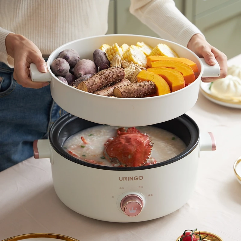 Nồi cơm điện URINGO chống dính dung tích 3L đa năng - Minh Thu - Doanh Nghiệp Số Thông Minh Hiệu ...